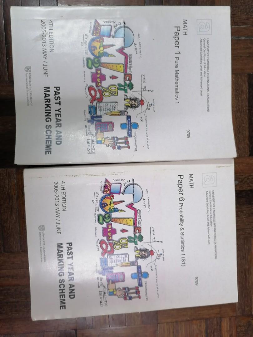 GCE A-Level Mathematics past year paper, Hobbies & Toys, Books ...