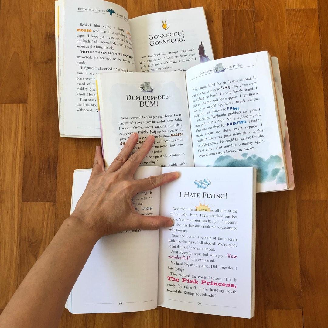 Geronimo Stilton Thea Stilton soft cover story books suitable for ...