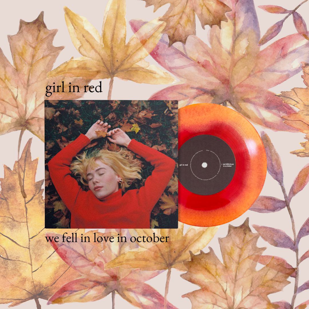 girl in red // we fell in love in october 7 inch vinyl, Hobbies & Toys ...