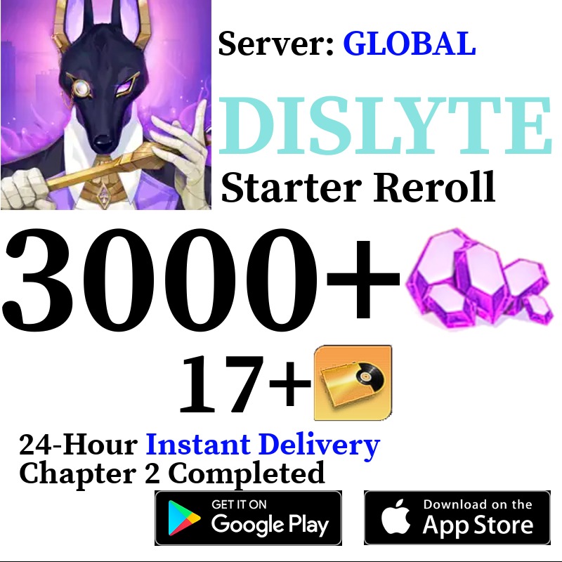 [GLOBAL] 3000+ Crystals 17+ Gold Records | Dislyte Starter Reroll ...