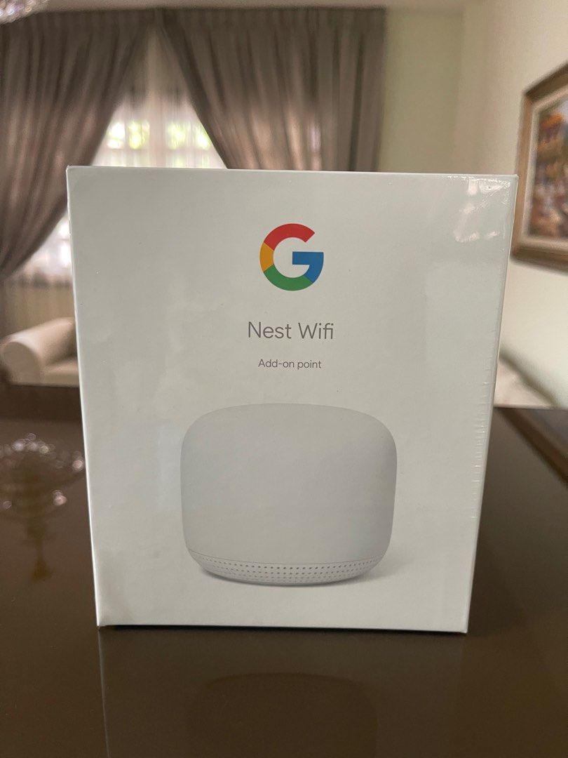 Google Nest wifi add on point, Computers & Tech, Parts & Accessories, Networking on Carousell