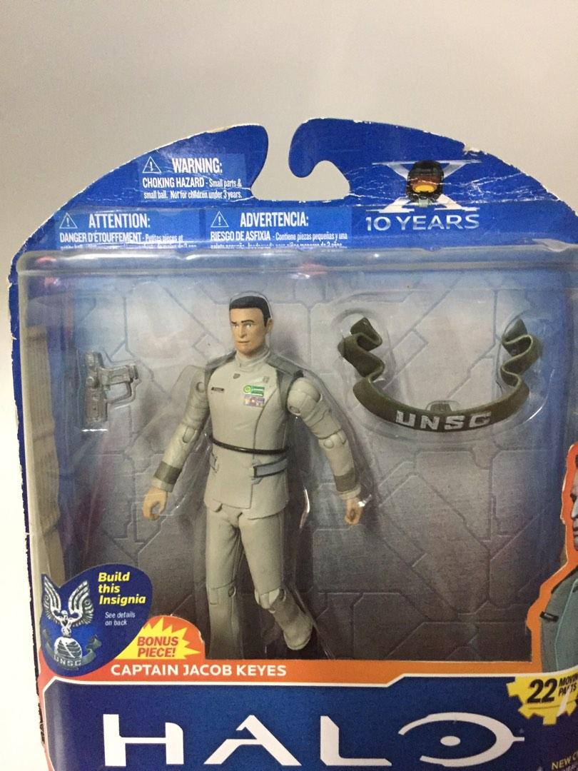 HALO CAPTAIN JACOB KEYES HALO 10th YEARS ANNIVERSARY MCFARLANE ACTION ...