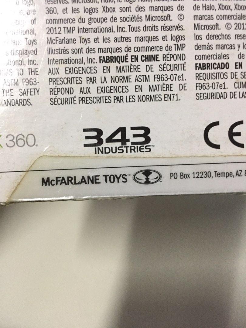 HALO CAPTAIN JACOB KEYES HALO 10th YEARS ANNIVERSARY MCFARLANE ACTION ...