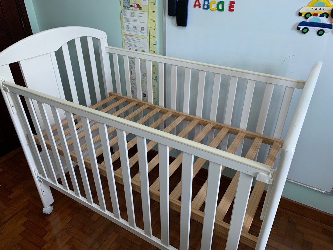 Happy Baby Cot, Babies & Kids, Baby Nursery & Kids Furniture, Cots ...