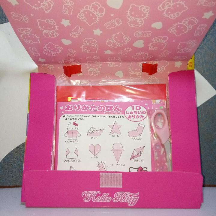 HELLO KITTY ORIGAMI KIT Original Sanrio Japan, Hobbies & Toys ...