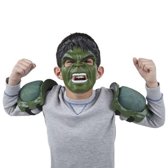 Hulk Muscles and Mask, Hobbies & Toys, Toys & Games on Carousell