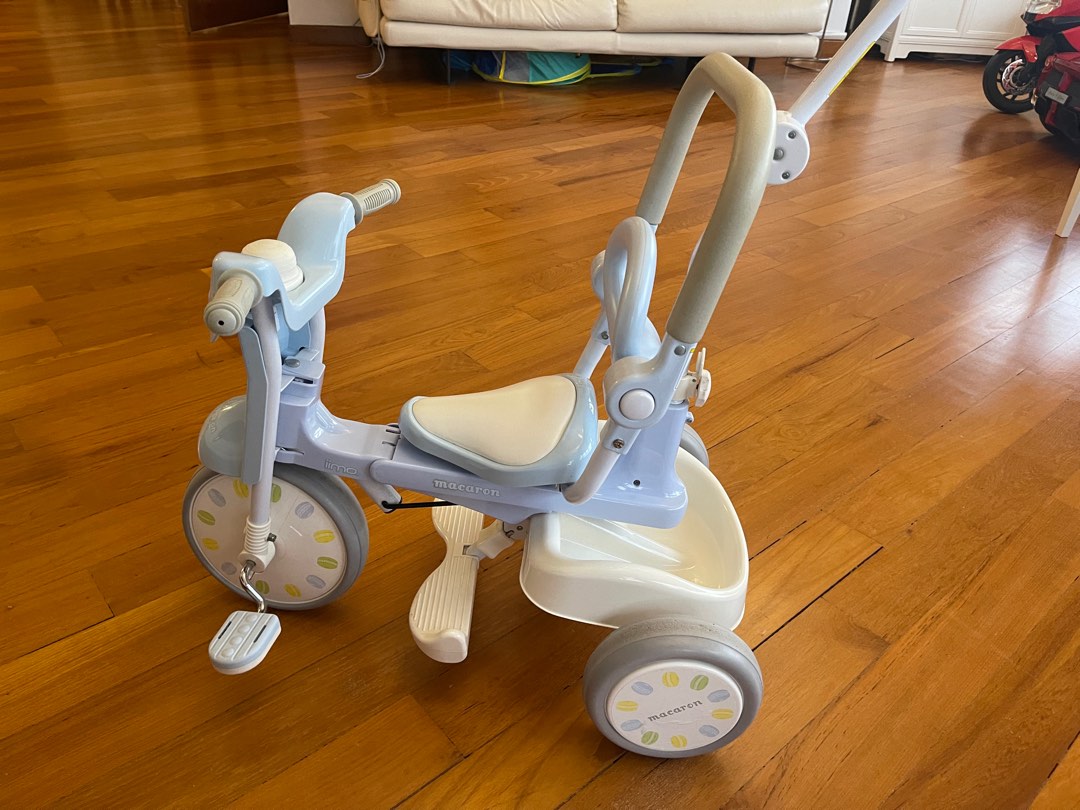 Iimo macaron tricycle, Babies & Kids, Infant Playtime on Carousell