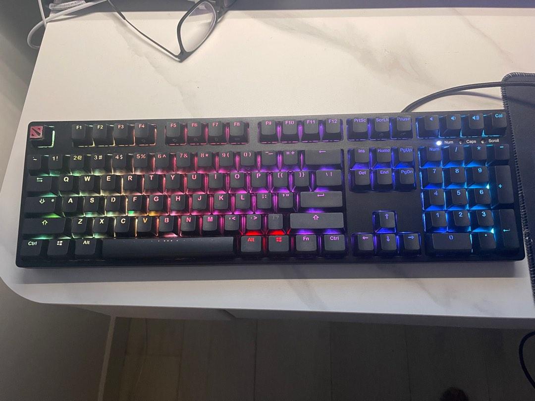 IKBC F108 RGB鍵盤keyboard cherry茶軸, 電腦＆科技, 電腦周邊及配件, 電腦鍵盤及相關產品 - Carousell