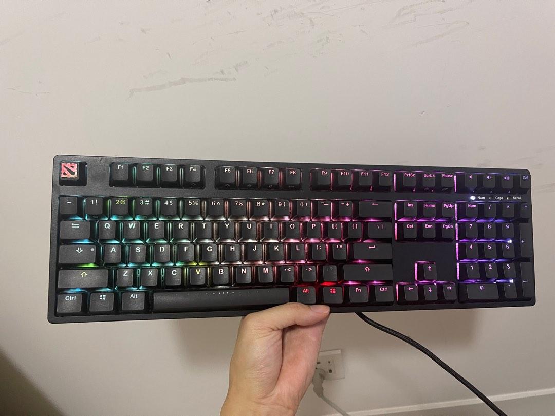 IKBC F108 RGB鍵盤keyboard cherry茶軸, 電腦＆科技, 電腦周邊及配件, 電腦鍵盤及相關產品 - Carousell