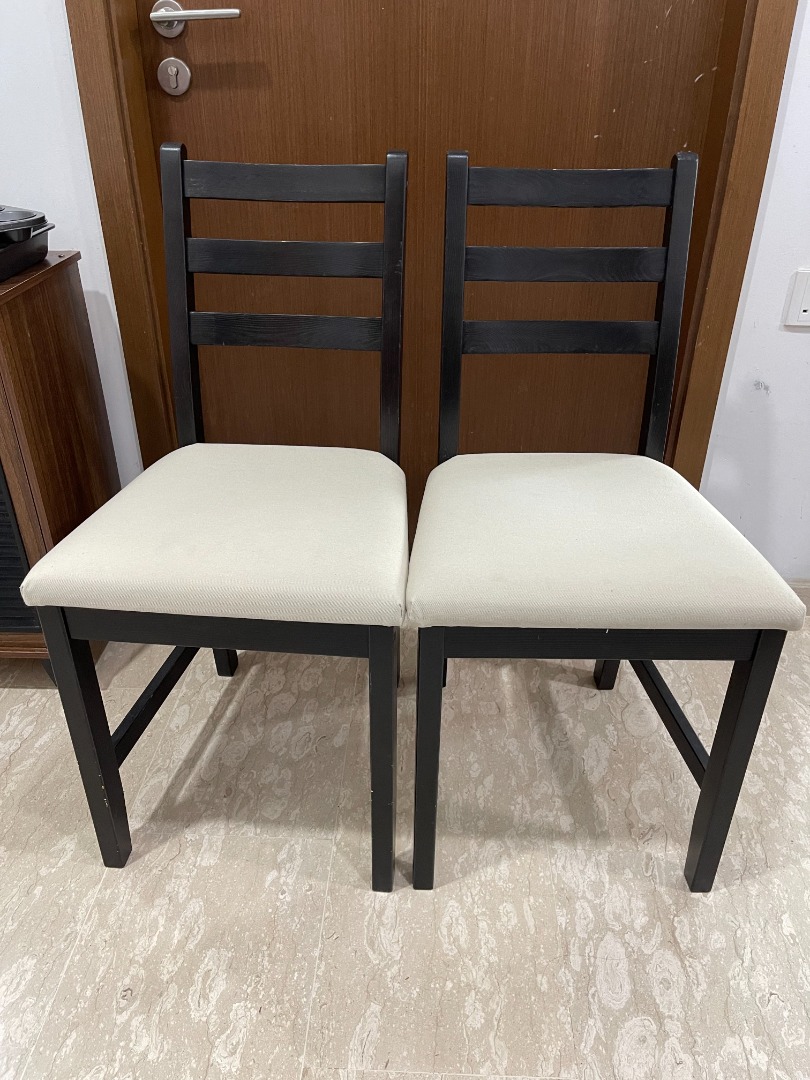 IKEA Dining Chairs, Furniture & Home Living, Furniture, Chairs on Carousell