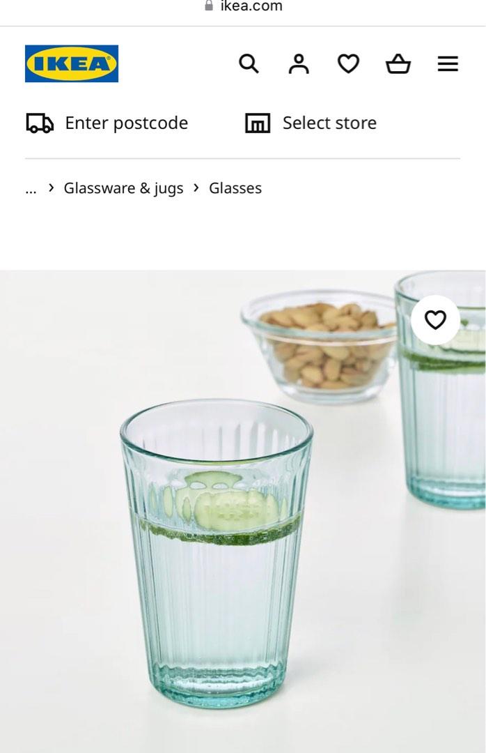 Ikea Kallna Glasses X 6 Furniture And Home Living Kitchenware And Tableware Other Kitchenware