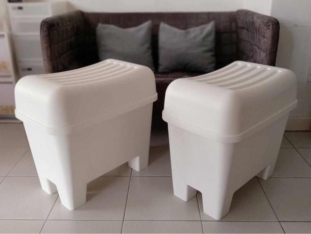 IKEA Storage Stool, Furniture & Home Living, Furniture, Other Home ...