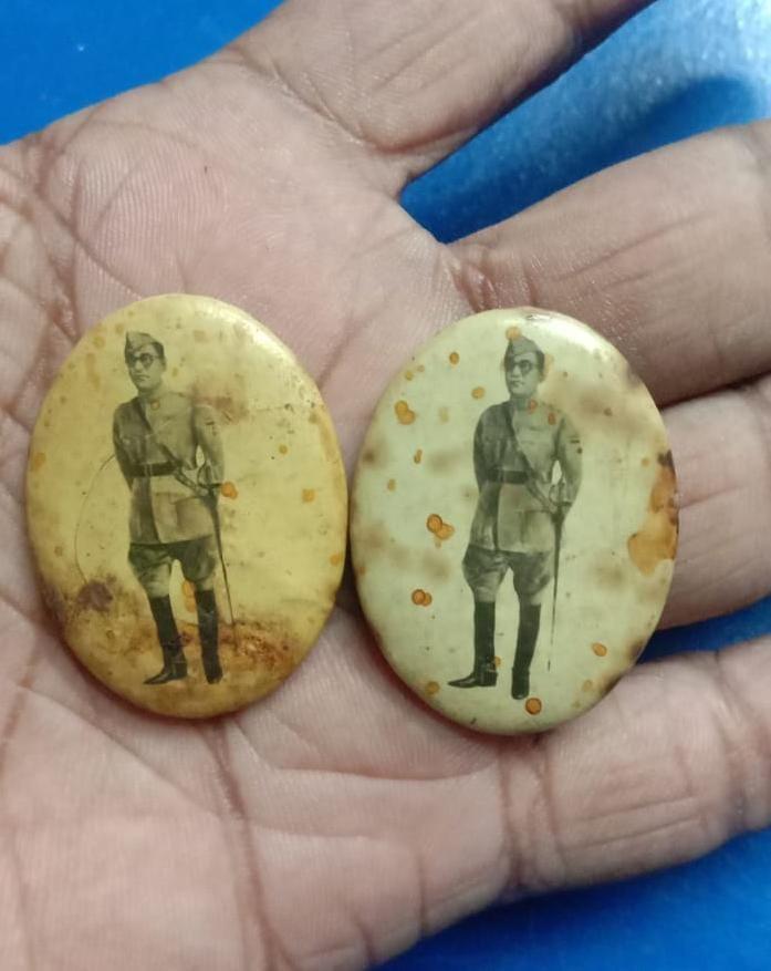 INA , Indian National Army , Nethaji Subash Chandra Bose , Badge ...