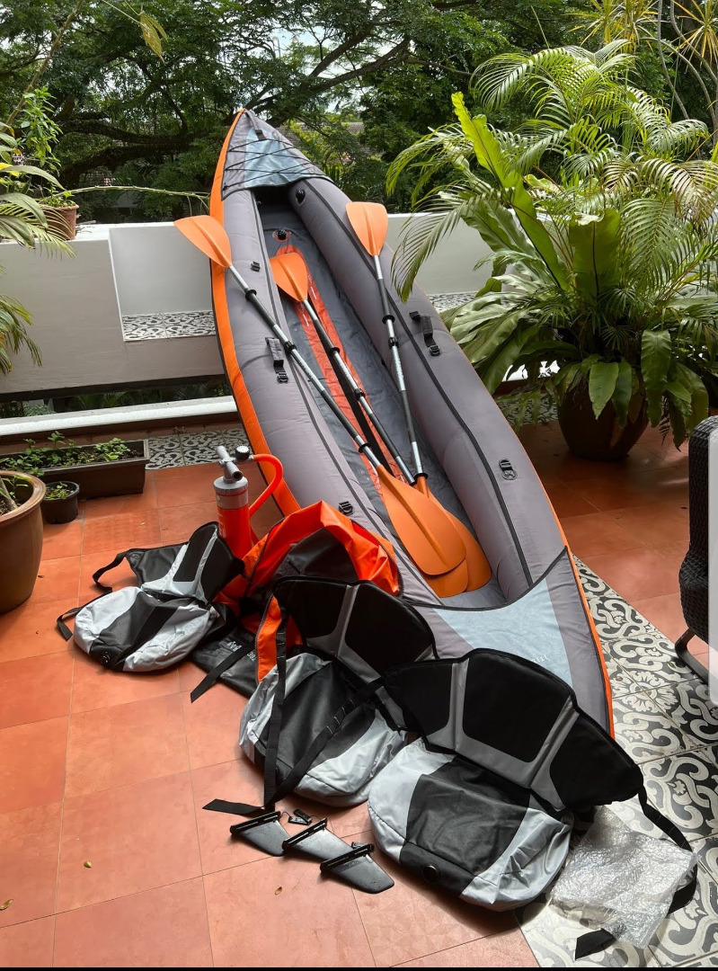 Inflatable Canoe Kayak, Sports Equipment, Other Sports Equipment and ...