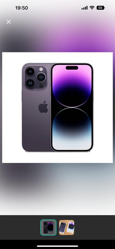 iPhone 14 pro max 256GB deep purple, Mobile Phones & Gadgets, Mobile Phones, iPhone, iPhone 14 ...