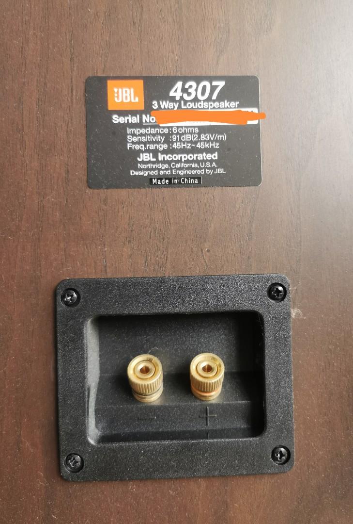 JBL 4307 Studio Monitor Loudspeaker, 音響器材, Soundbar、揚聲器、藍牙喇叭、耳擴 - Carousell