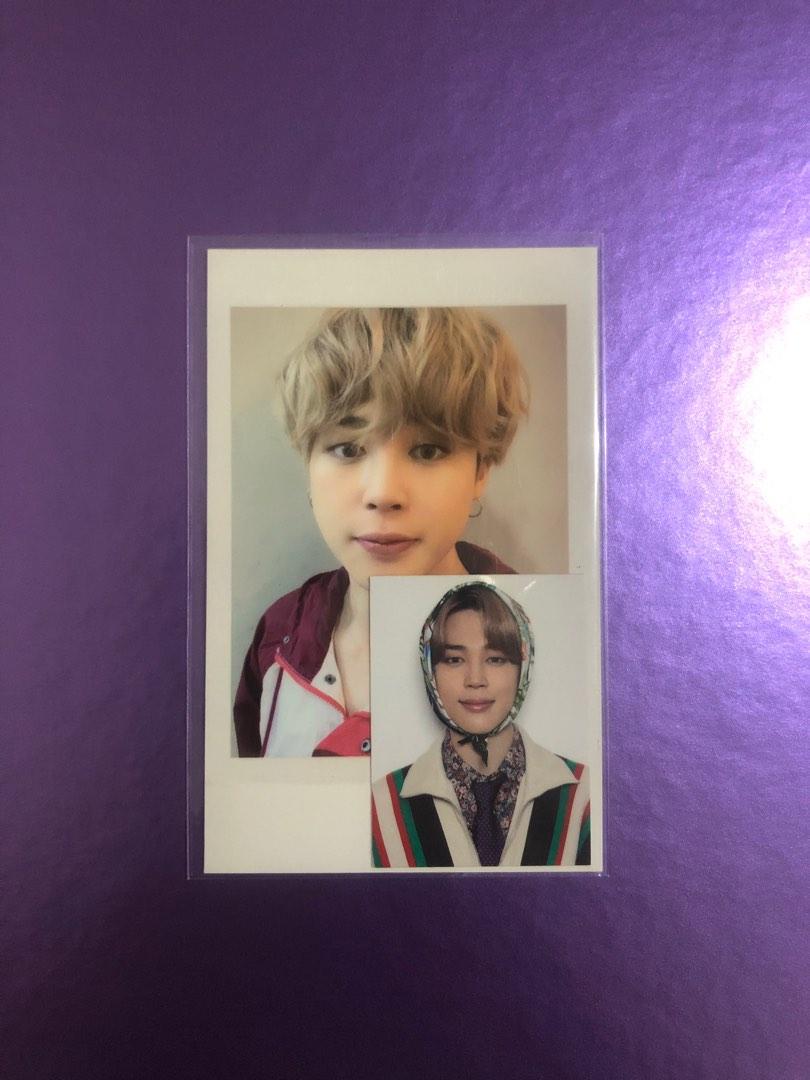 Jimin SG 2021 polaroid id photo set, Hobbies & Toys, Memorabilia ...