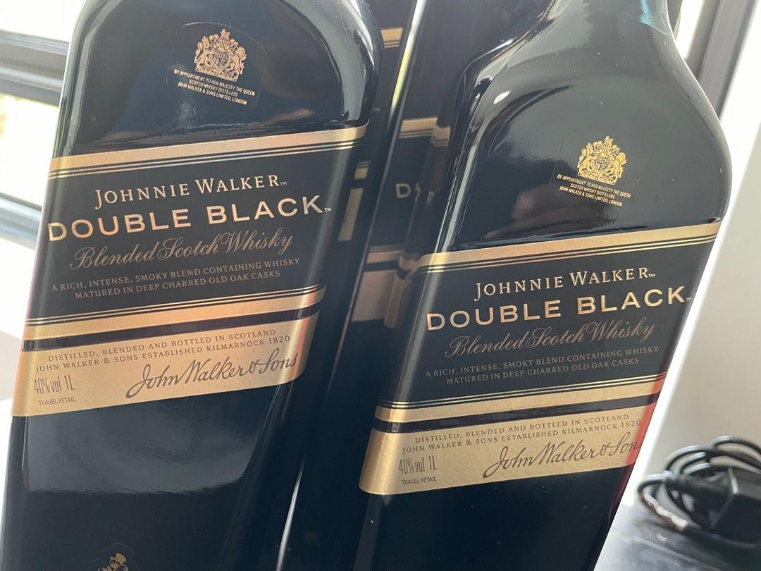 Johnnie walker double black - 1 litre , Food & Drinks, Alcoholic ...