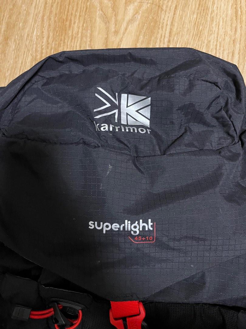 Karrimor superlight 45L+10L 行山 露營 背囊 backpack, 運動產品, 行山及露營 - Carousell