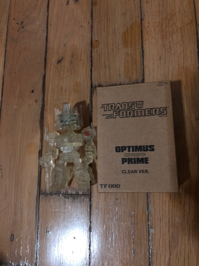 Kids Logic Transformers Optimus Prime - Clear Version, Hobbies & Toys ...