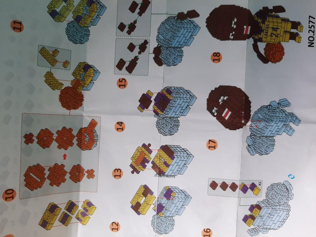 Kobe Bryant figurine lego Lakers 24, Hobbies & Toys, Toys & Games on ...