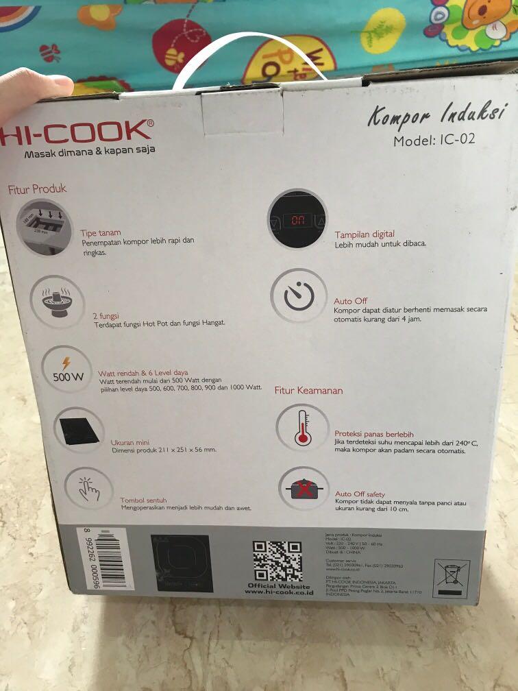 Kompor Listrik HI -COOK, Kitchen & Appliances di Carousell