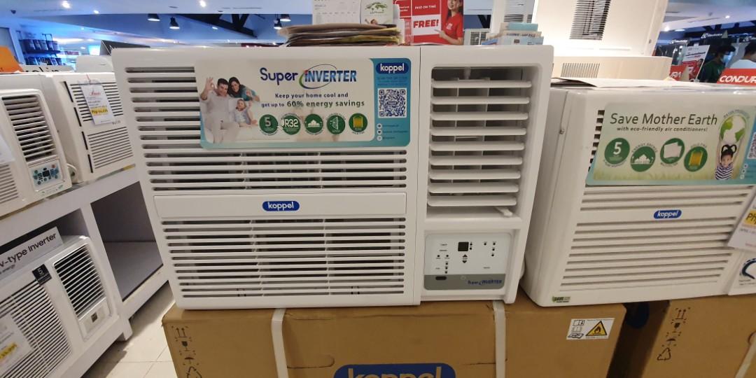 Koppel Aircon WindowType Inverter ( Brand New ), TV & Home Appliances ...