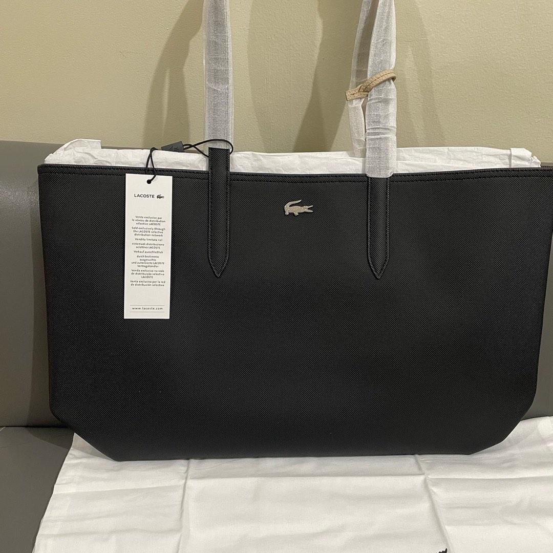 LACOSTE REVERSIBLE TOTE, Luxury, Bags & Wallets on Carousell