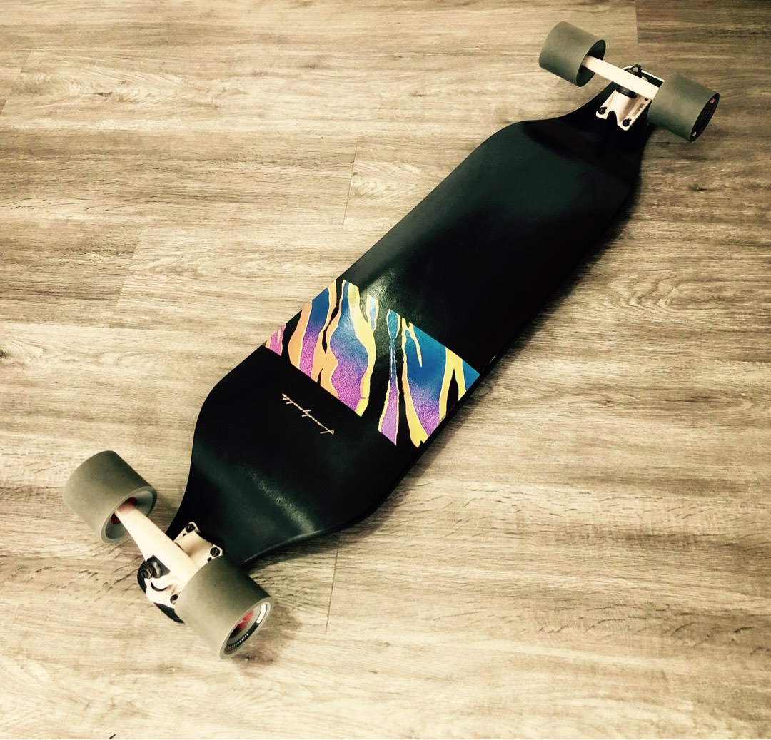 Landyatchz Evo spectrum 40 longboard complete, Sports Equipment, Sports ...