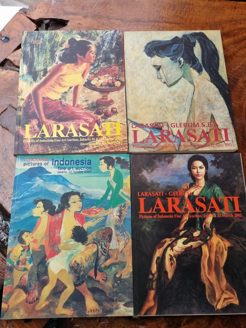 MAJALAH KATALOG LUKISAN LARASATI, Buku & Alat Tulis, Majalah & Lainnya di Carousell