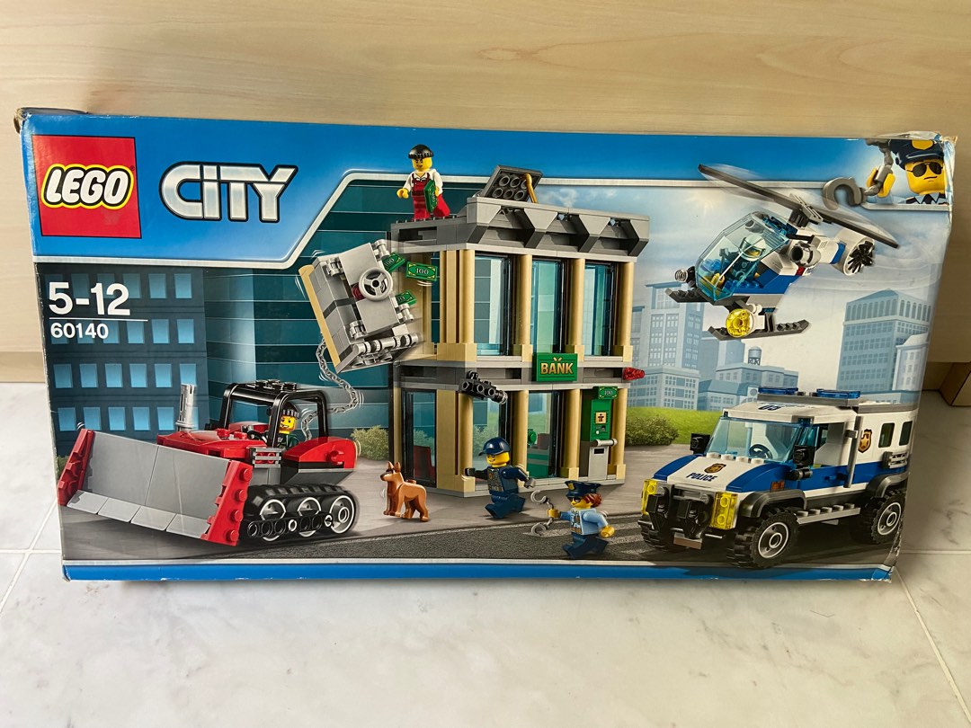 Lego City Bulldozer Break-in Building Kit, Hobbies & Toys, Toys & Games ...
