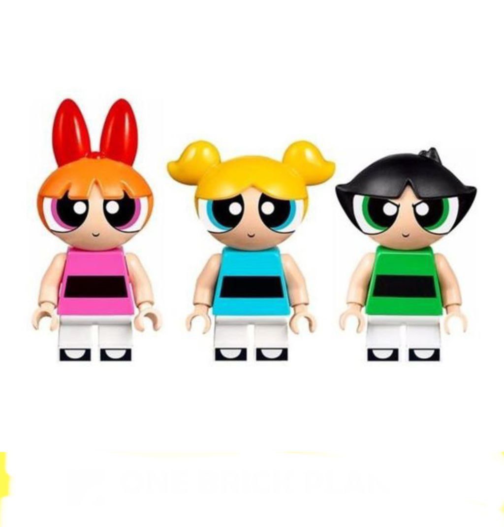 LEGO Powerpuff girls set of 3, Hobbies & Toys, Toys & Games on Carousell