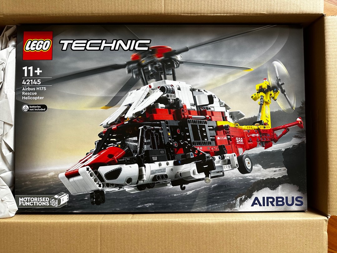 Lego Technic 42145 Airbus H175 Rescue Helicopter, Hobbies & Toys, Toys ...