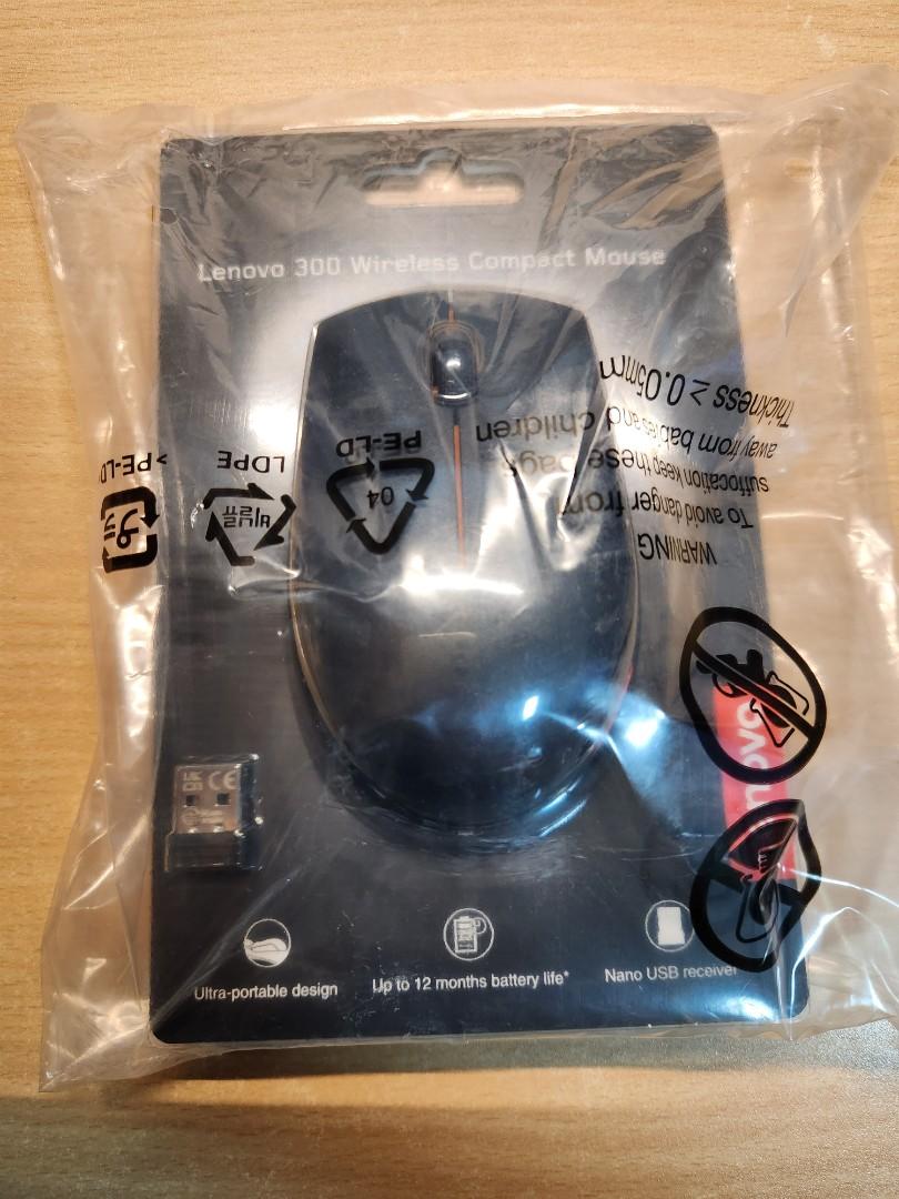 Lenovo 300 Wireless Compact Mouse, Computers & Tech, Parts ...