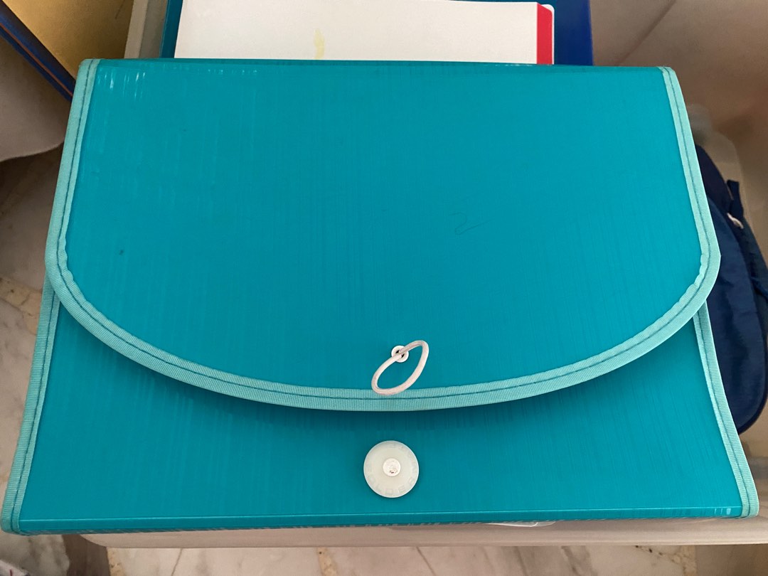 light blue multi folder xylophone file, Hobbies & Toys, Stationery & Craft, Stationery & School ...