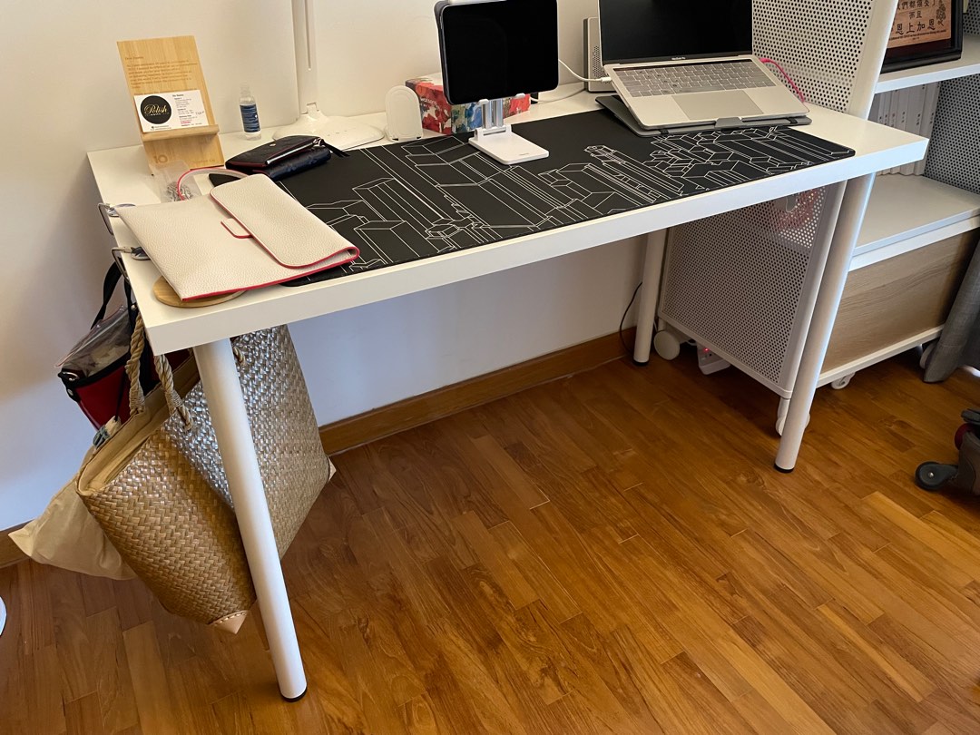 Like New - IKEA Table 120 X 60 cm, Furniture & Home Living, Furniture ...