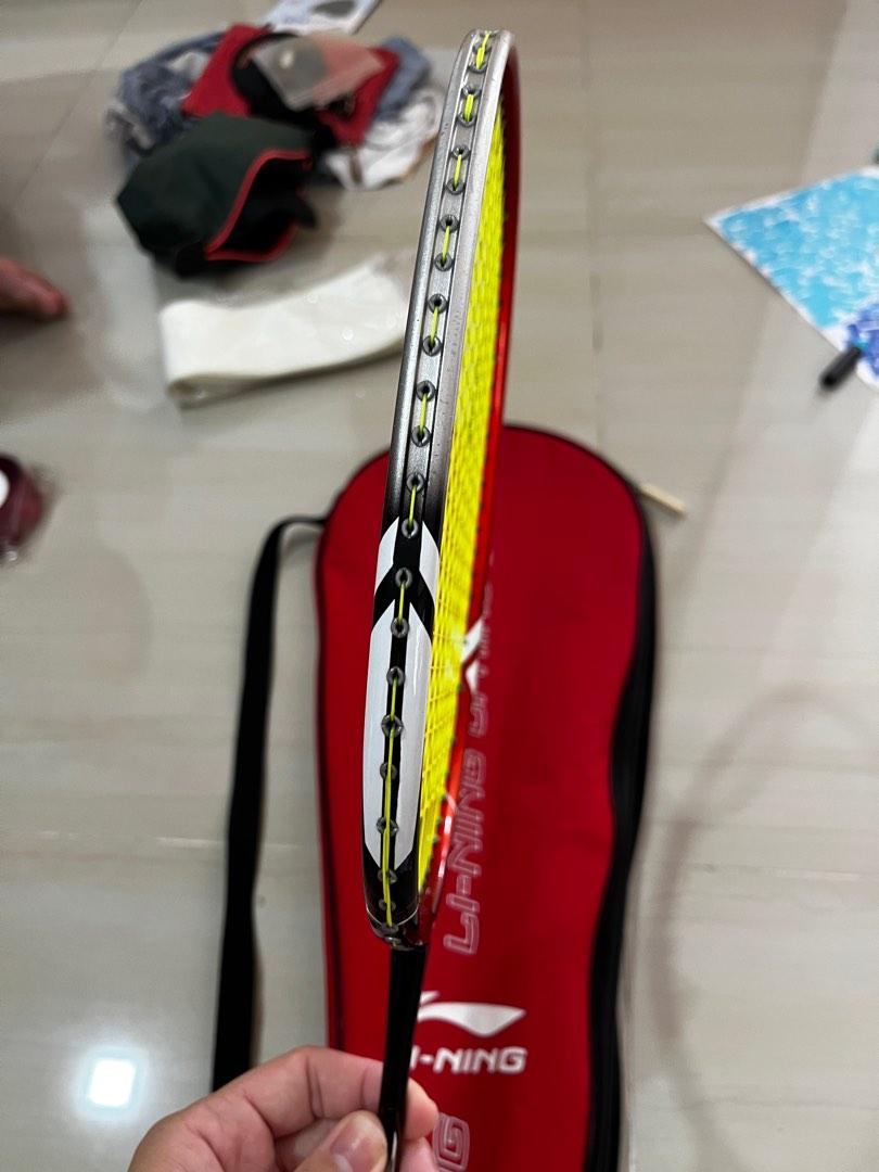 Lining racket+ 10 shuttlecocks(new), Sports Equipment, Sports & Games ...