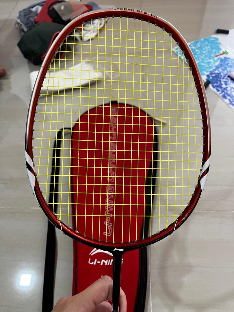 Lining racket+ 10 shuttlecocks(new), Sports Equipment, Sports & Games ...