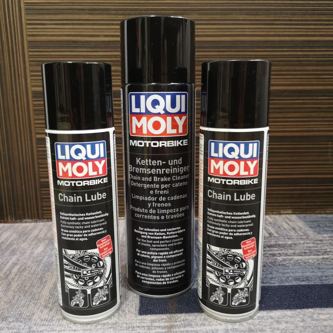 Liqui Moly Chain Lube and Cleaner Bundle, Motorcycles, Motorcycle ...