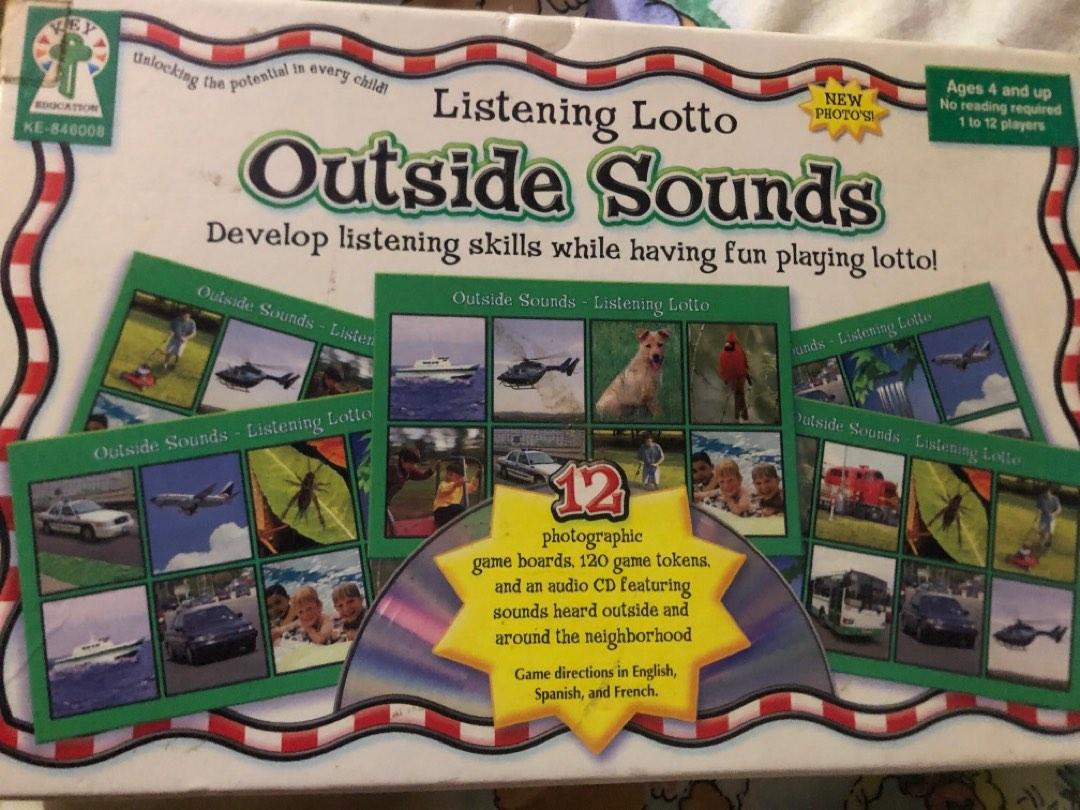 Listening Lotto, Hobbies & Toys, Toys & Games on Carousell