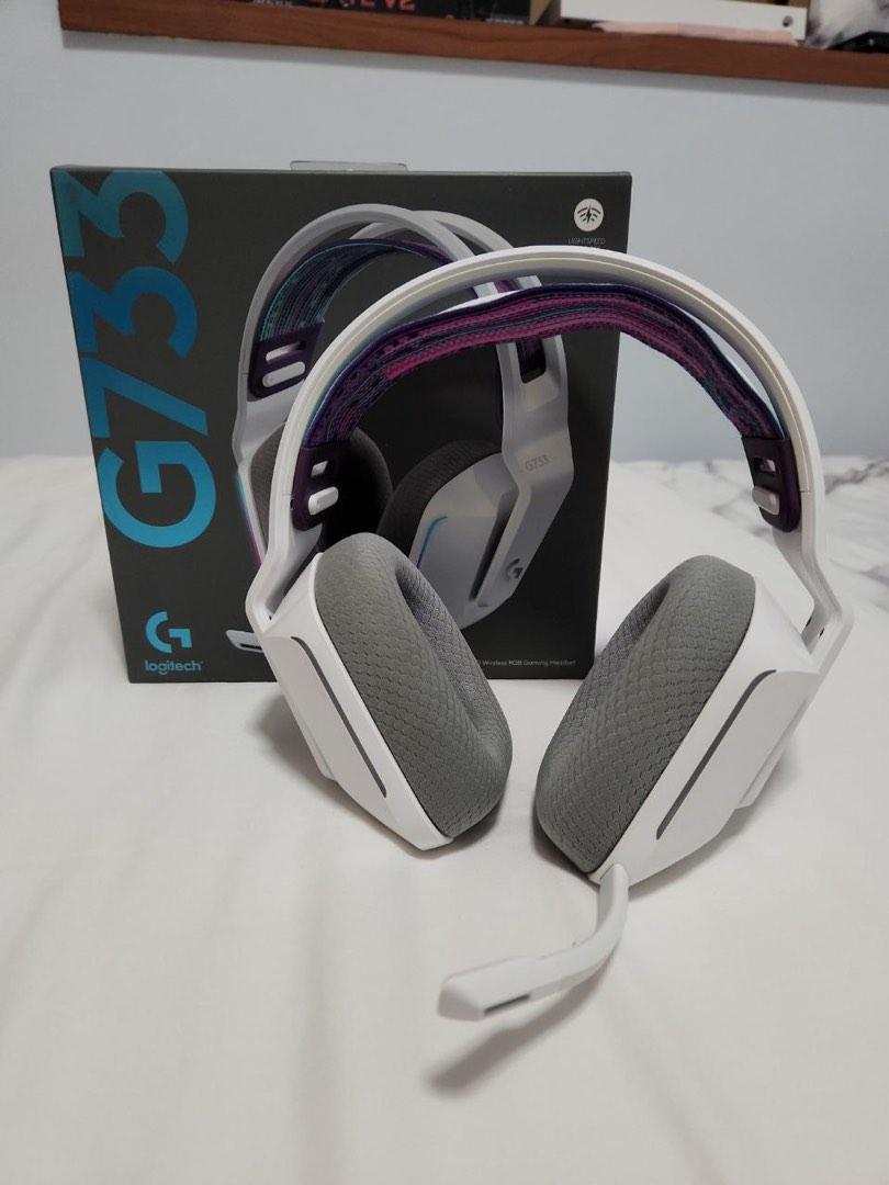 Logitech G733 headset, Audio, Headphones & Headsets on Carousell