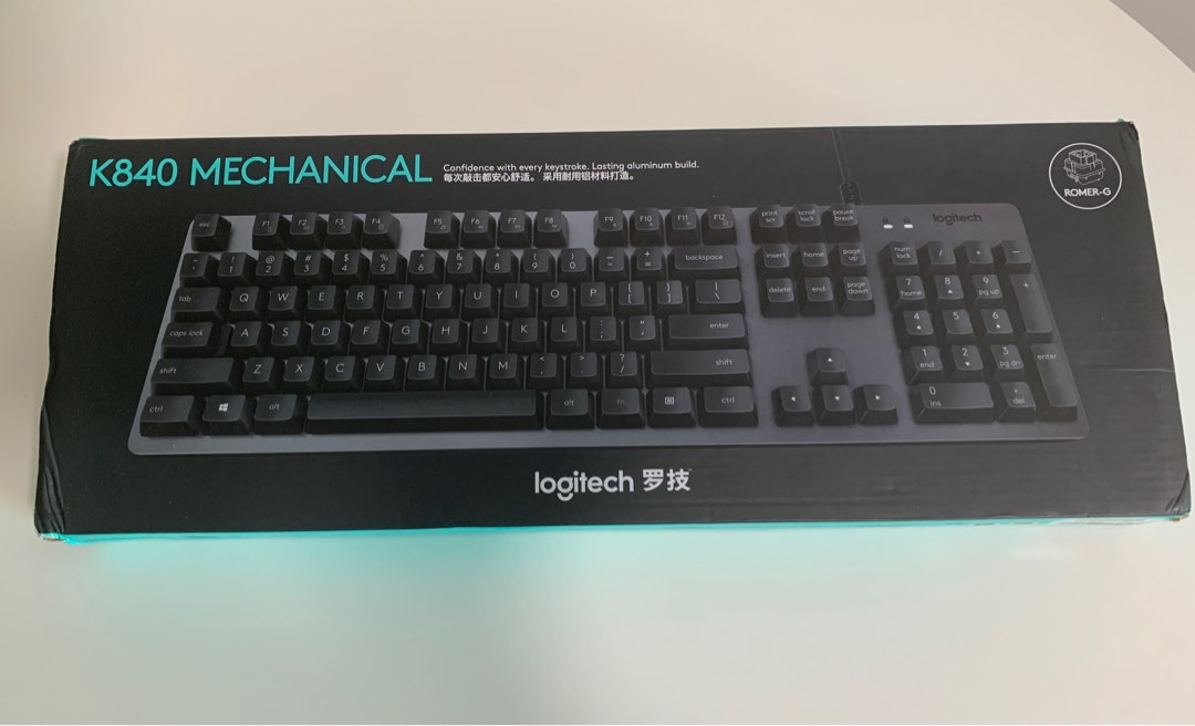 Logitech K840 - Office Mechanical Keyboard, Computers & Tech, Parts & Accessories, Computer ...