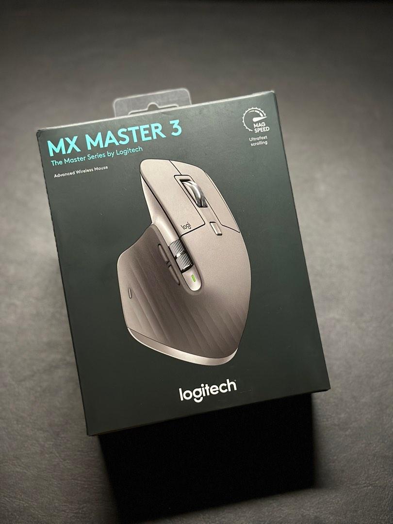 Logitech MX Master 3 Grey Wireless Mouse - Official Malaysia Set ...
