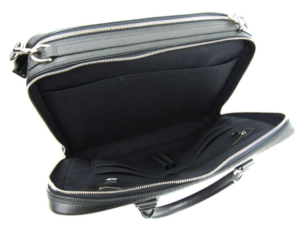 LOUIS VUITTON Neo Alexander Briefcase (Taiga Leather), Men's Fashion ...