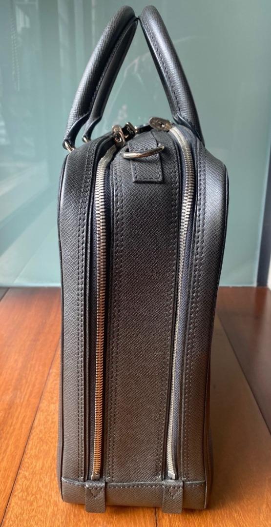 LOUIS VUITTON Neo Alexander Briefcase (Taiga Leather), Men's Fashion ...