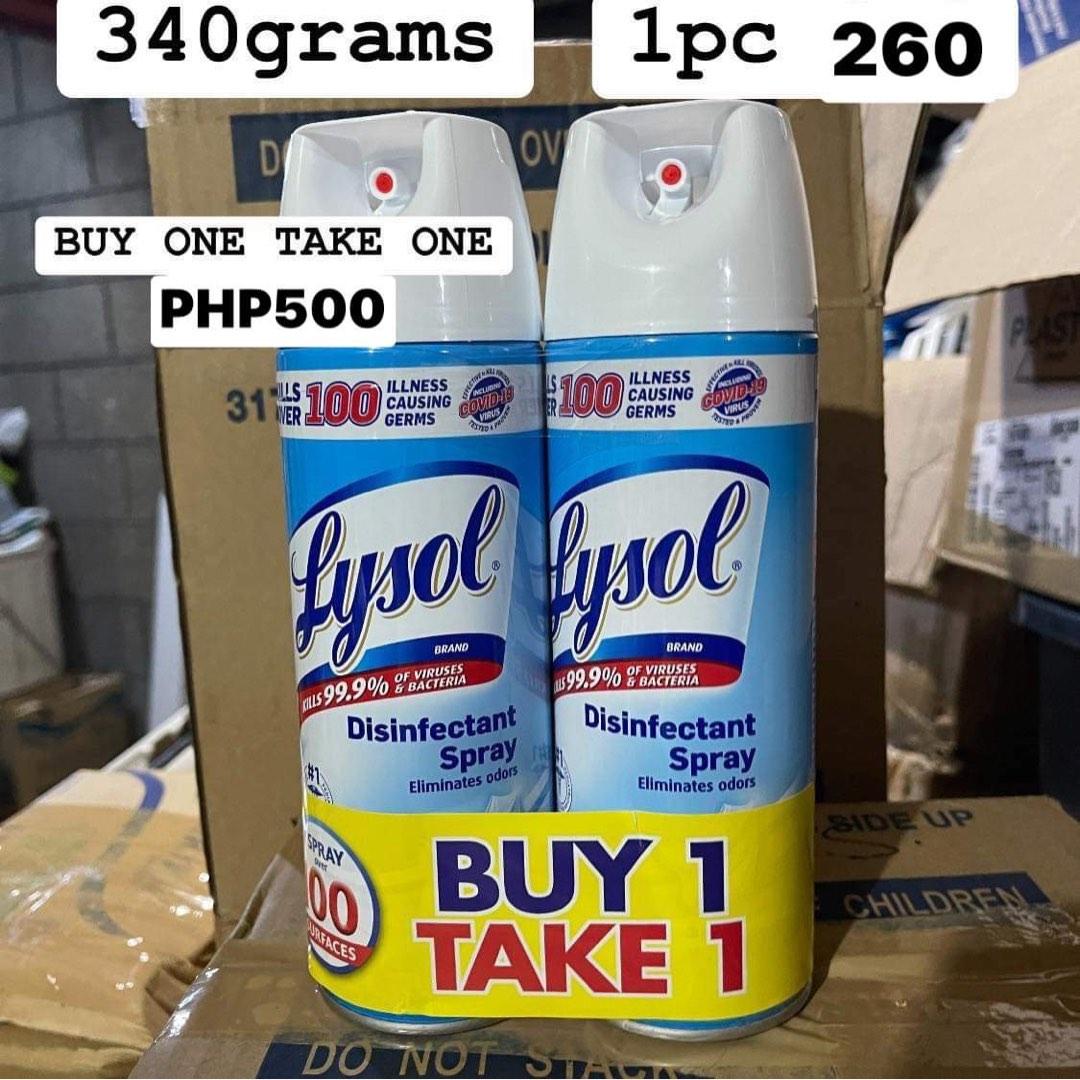 lysol spray, Beauty & Personal Care, Sanitizers & Disinfectants on ...