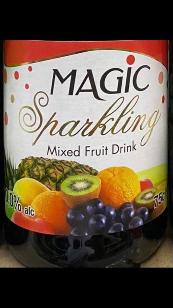 Magic Sparkling Mixed Fruit Juice Drink 750mL, Food & Drinks, Beverages ...