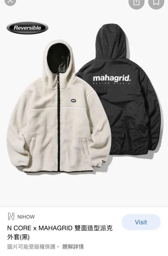 Mahagrid two way jacket, 男裝, 外套及戶外衣服 - Carousell