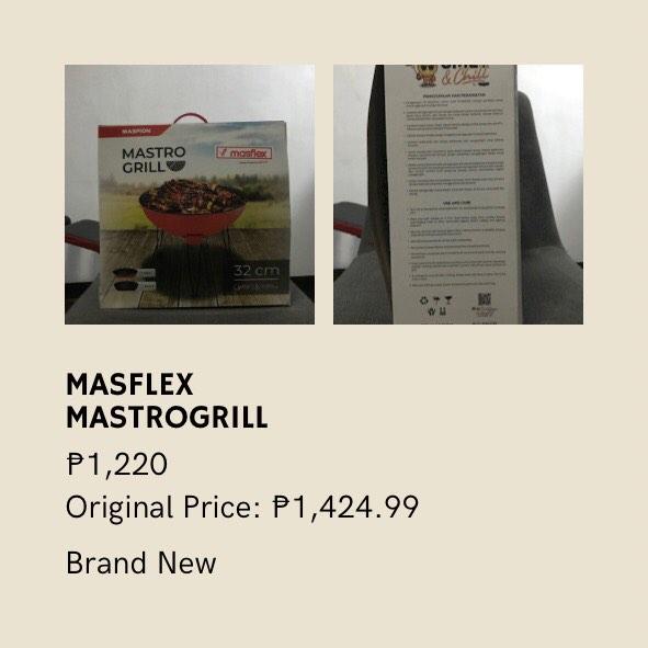 MASFLEX MASTRO GRILL, Furniture & Home Living, Kitchenware & Tableware ...
