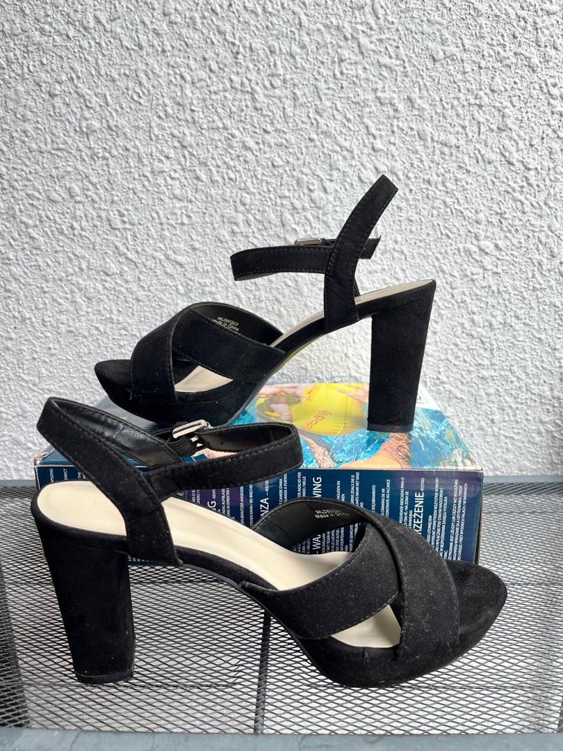 Max 4-inch black heels, Women's Fashion, Footwear, Heels on Carousell
